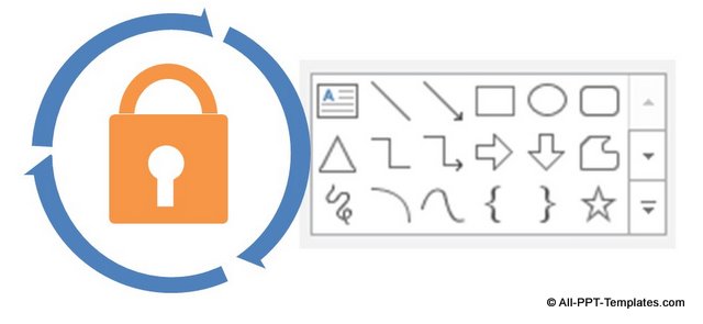 Save Time Using Lock Drawing Objects Tool In PowerPoint