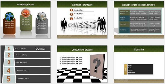 PowerPoint Planning Template