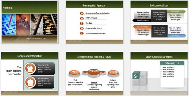 PowerPoint Planning Template PowerPoint Planning Template