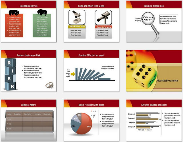 PowerPoint Risk Audit Template